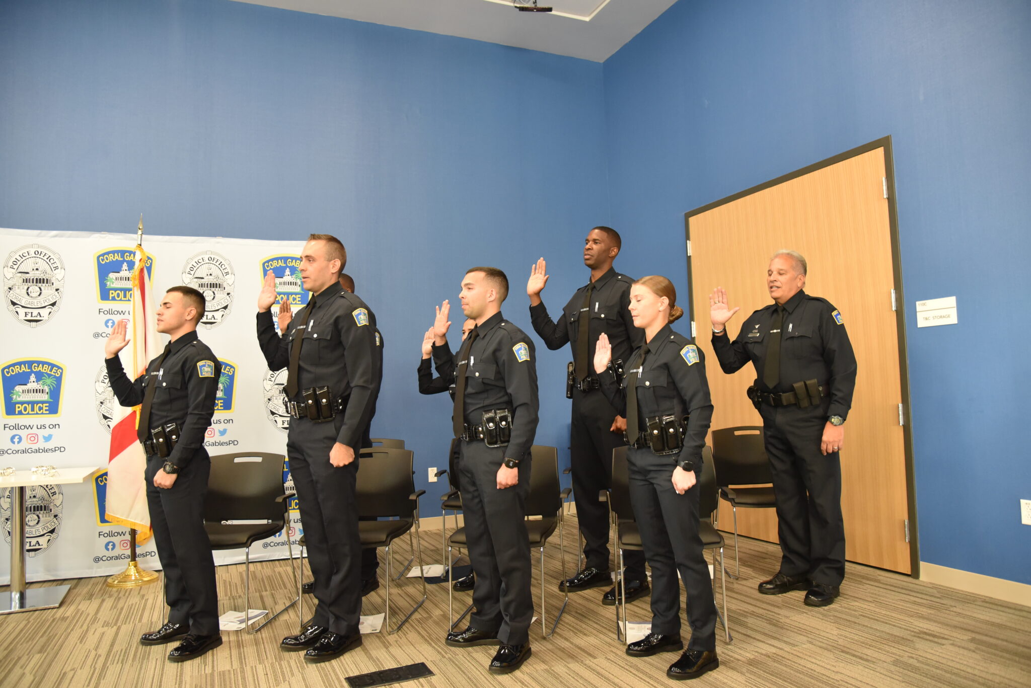 CGPD Welcomes 8 New Officers – Gables Insider